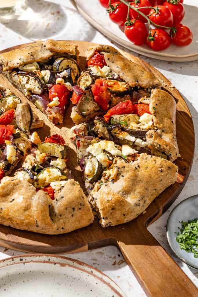 Summer Savory Galette Recipe | The Mediterranean Dish