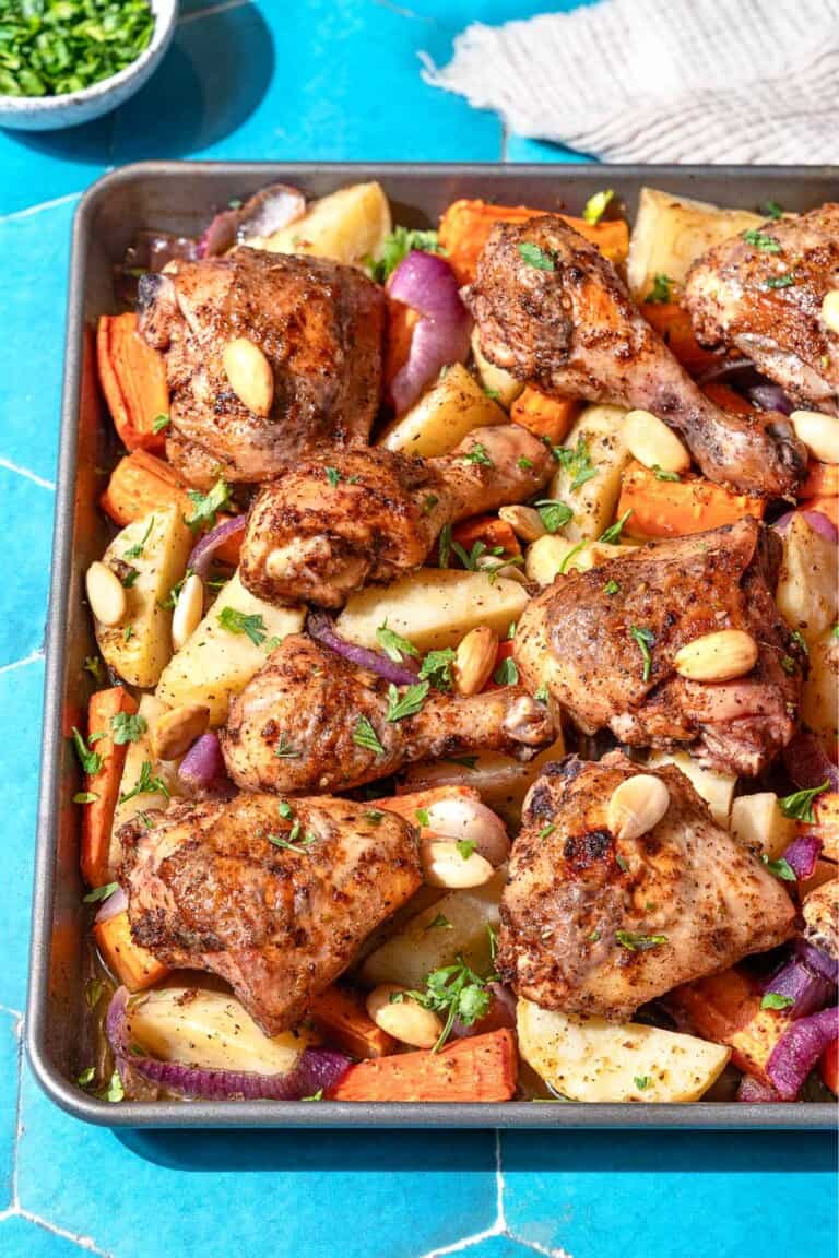 Sheet Pan Za’atar Chicken Recipe | The Mediterranean Dish