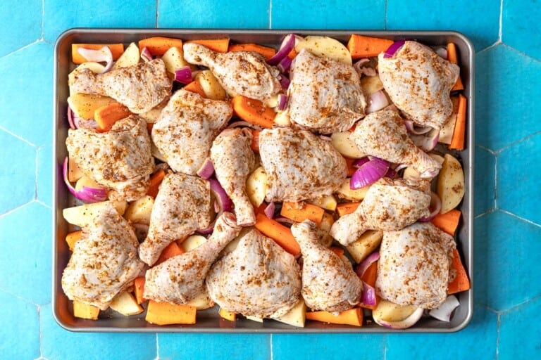 Sheet Pan Za’atar Chicken Recipe | The Mediterranean Dish