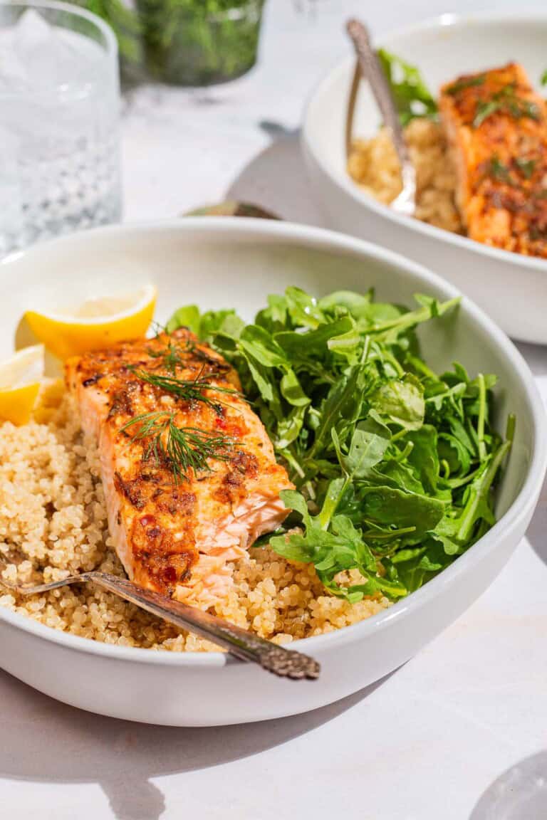 Baked Dijon Salmon Recipe | The Mediterranean Dish