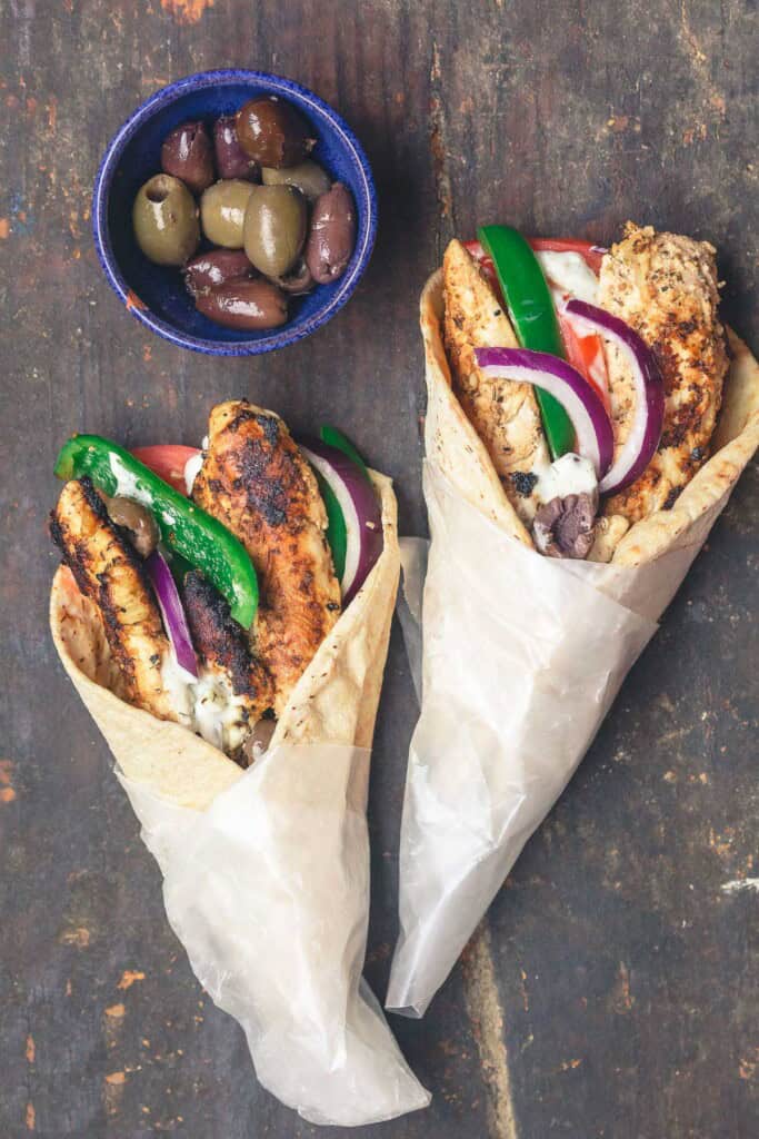 Chicken Gyro Recipe | The Mediterranean Dish