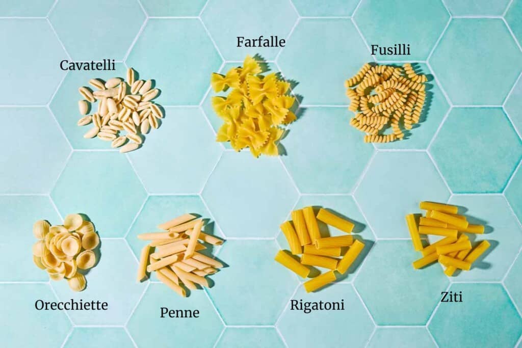 Guide to Italian Pasta Shapes | The Mediterranean Dish
