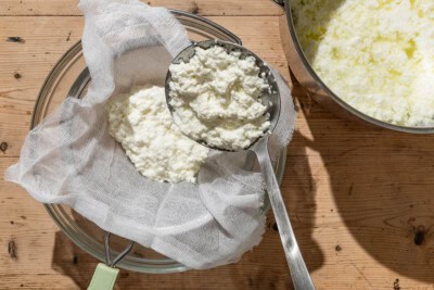 Homemade Ricotta Recipe | The Mediterranean Dish