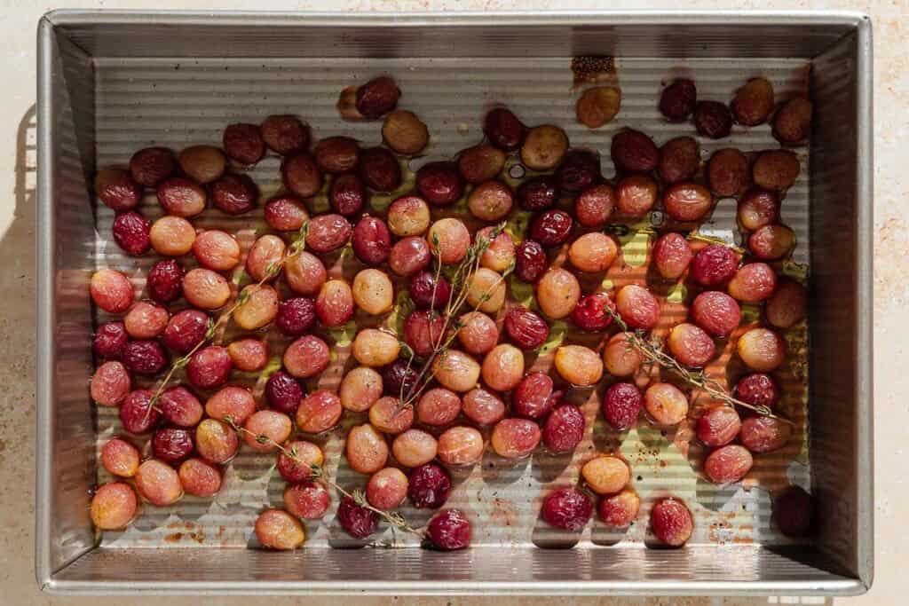 Roasted Grapes Recipe | The Mediterranean Dish