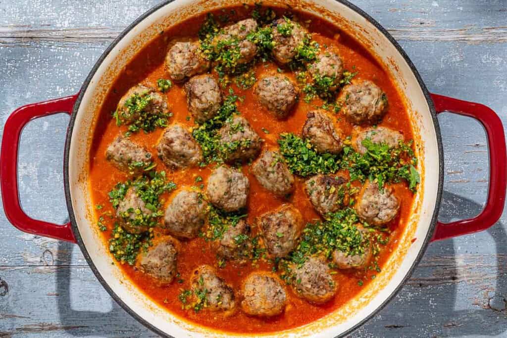 Albóndigas (Spanish Meatballs) Recipe | The Mediterranean Dish
