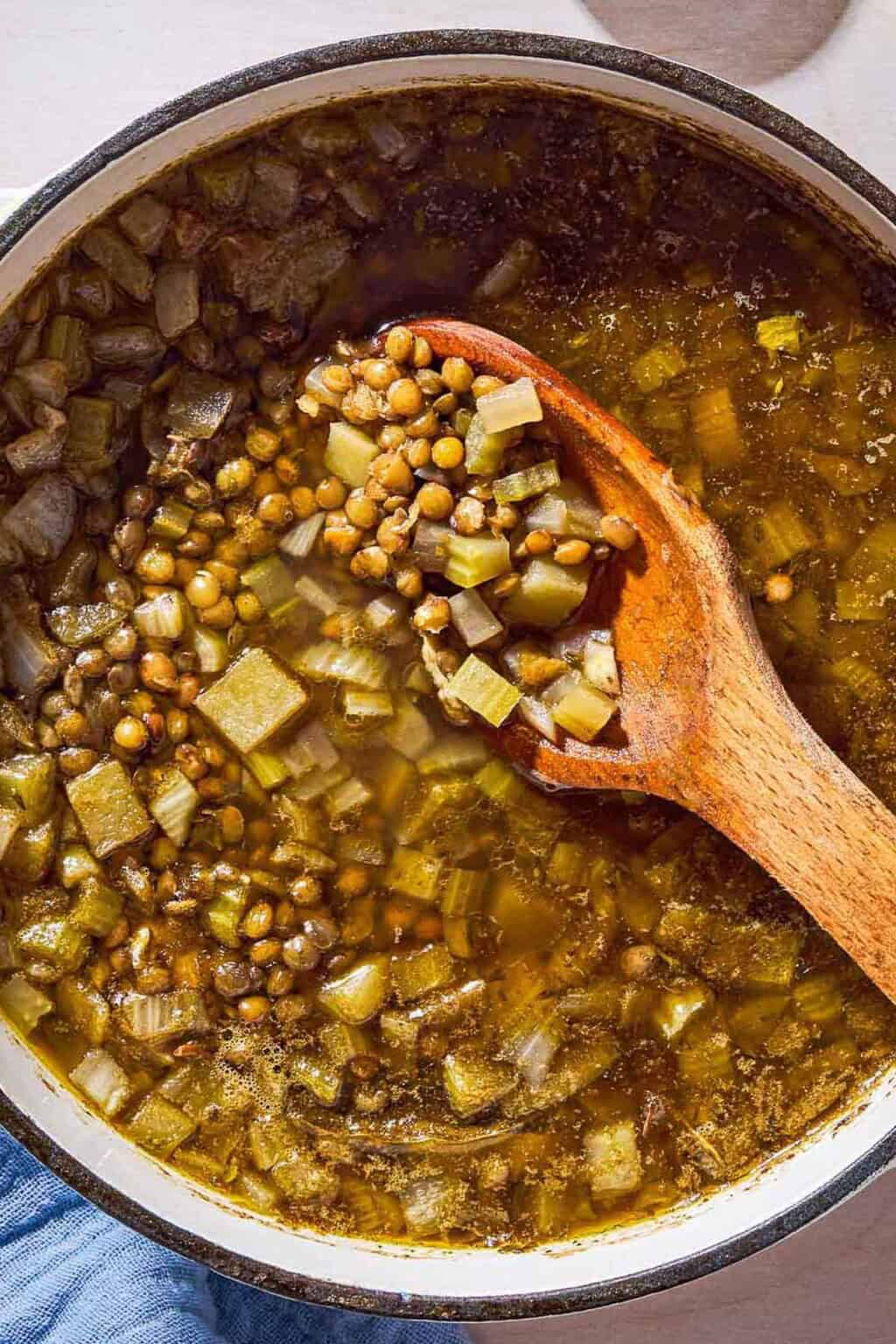 Lentil Potato Soup Recipe | The Mediterranean Dish