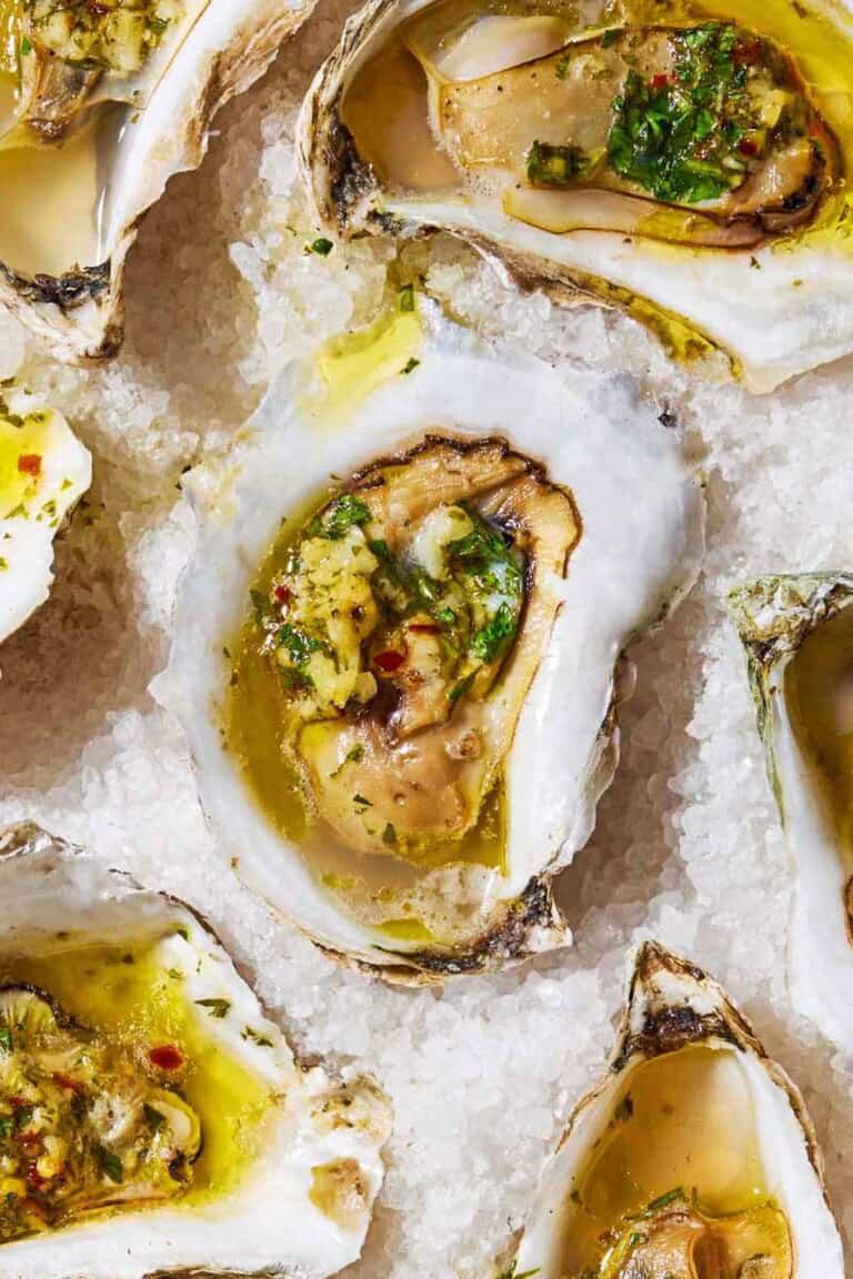 Grilled Oysters Recipe | The Mediterranean Dish