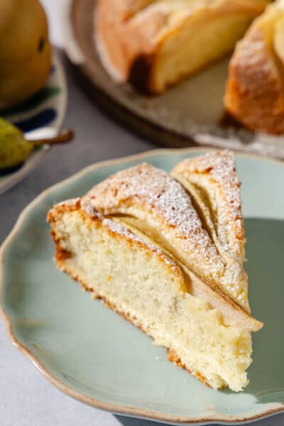 Pear Cake Recipe | The Mediterranean Dish