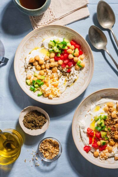Savory Yogurt Bowl Recipe The Mediterranean Dish