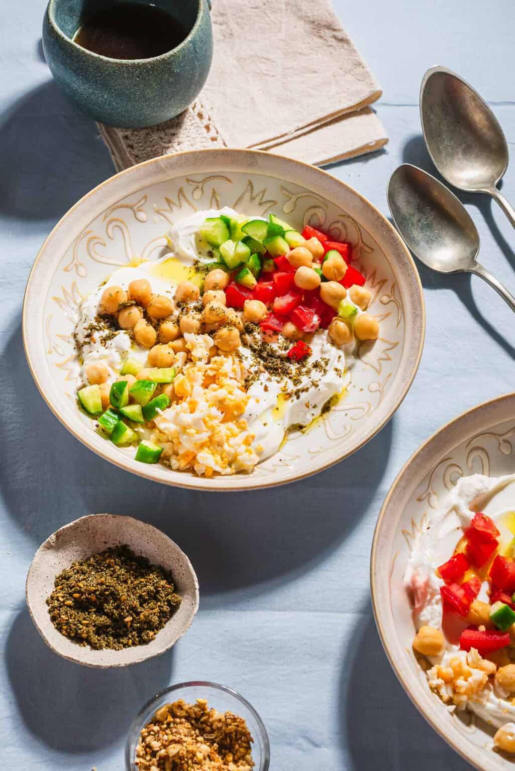 Savory Yogurt Bowl Recipe The Mediterranean Dish