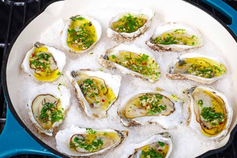 Grilled Oysters Recipe | The Mediterranean Dish