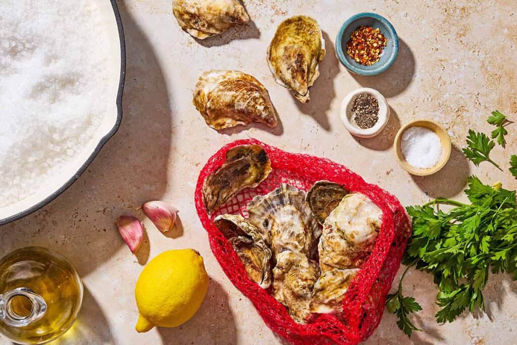 Grilled Oysters Recipe | The Mediterranean Dish