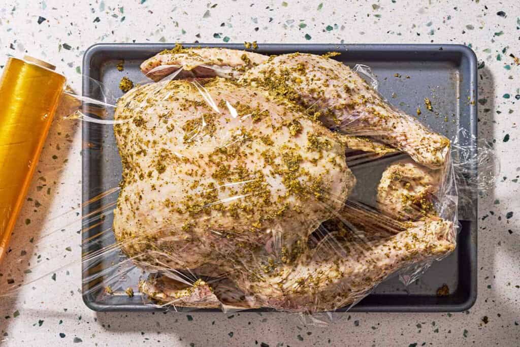 Dry Brined Thanksgiving Turkey Recipe | The Mediterranean Dish