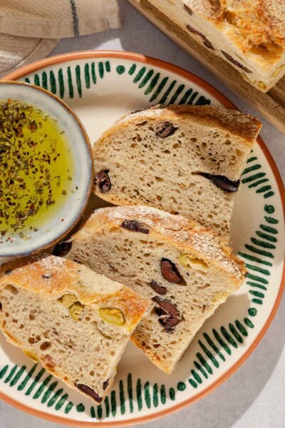 Olive Bread Recipe | The Mediterranean Dish