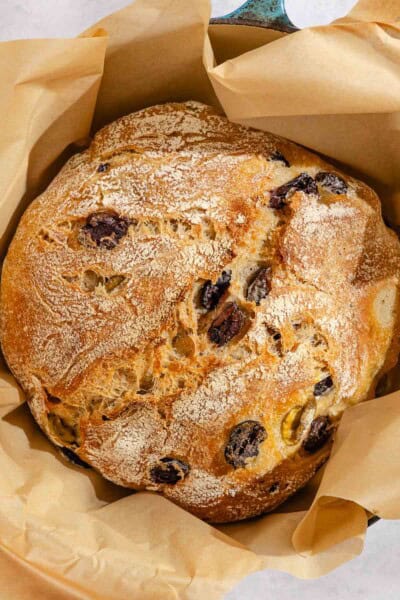 Olive Bread Recipe | The Mediterranean Dish