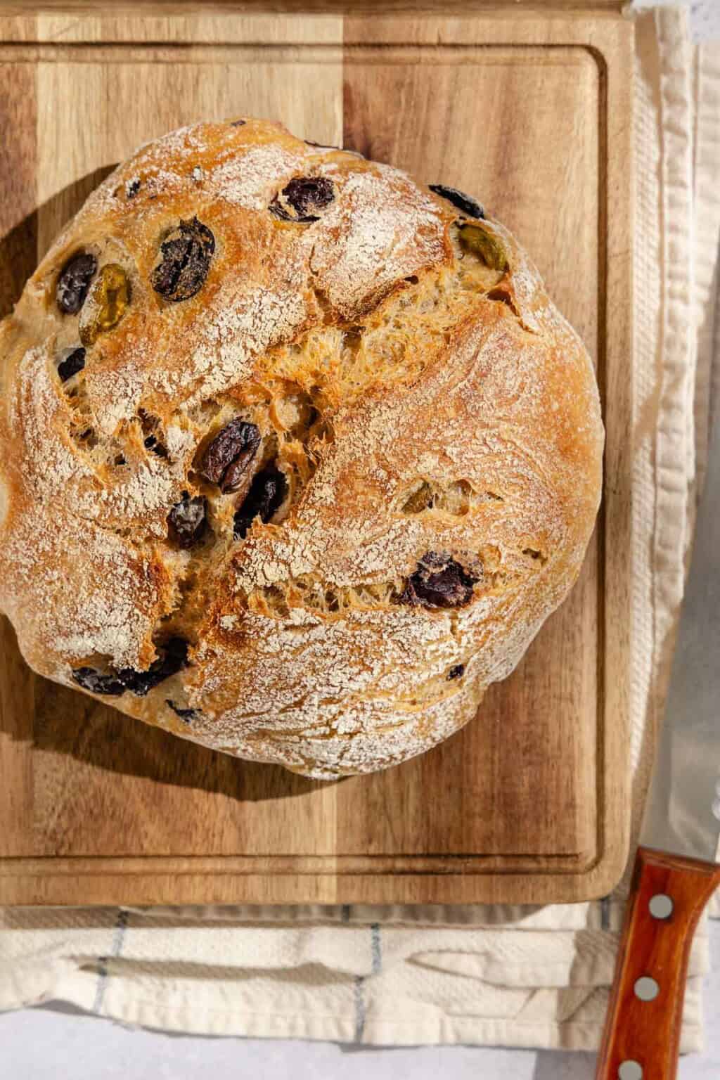 Olive Bread Recipe | The Mediterranean Dish