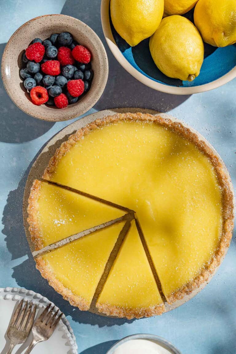 Lemon Tart Recipe | The Mediterranean Dish
