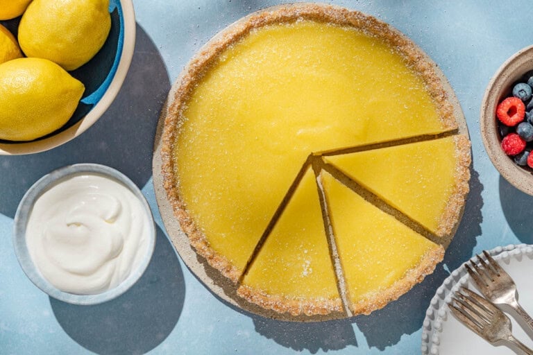 Lemon Tart Recipe | The Mediterranean Dish