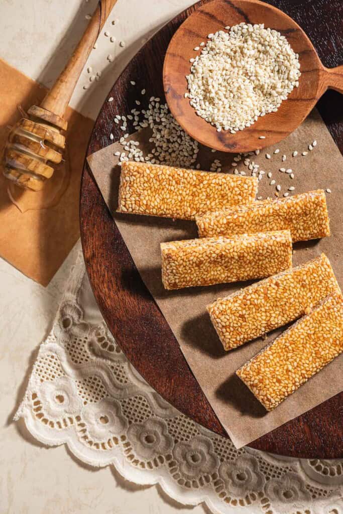 Sesame Candy Recipe | The Mediterranean Dish