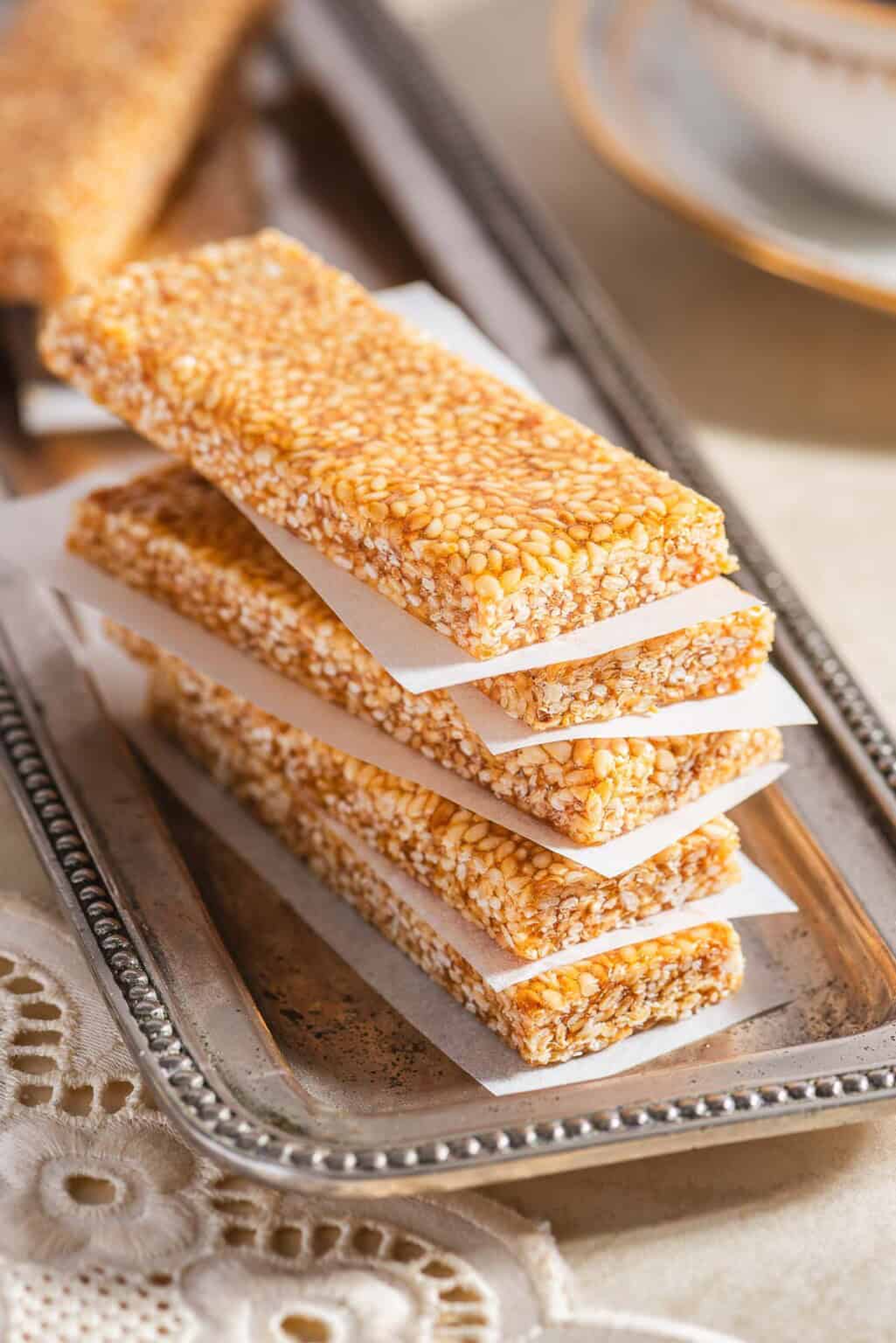 Sesame Candy Recipe | The Mediterranean Dish