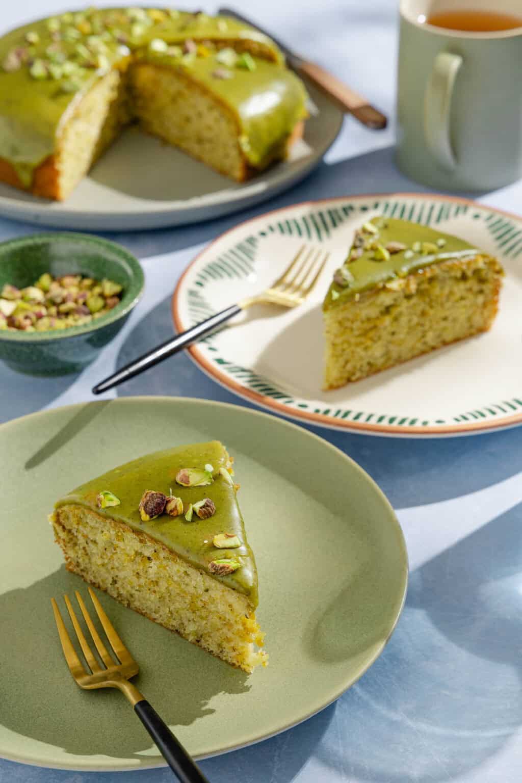Pistachio Cake Recipe | The Mediterranean Dish