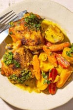 Saffron Chicken Recipe | The Mediterranean Dish