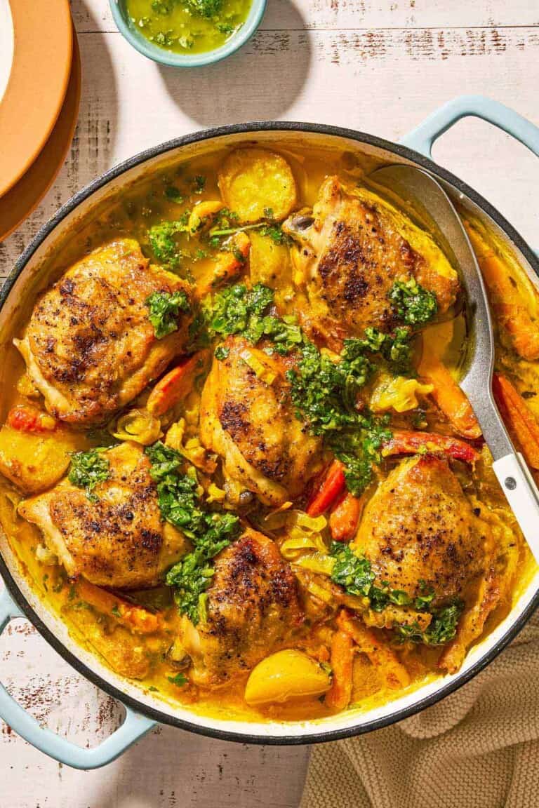 Saffron Chicken Recipe | The Mediterranean Dish