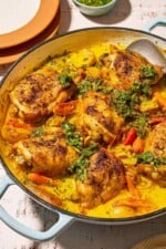 Saffron Chicken Recipe | The Mediterranean Dish