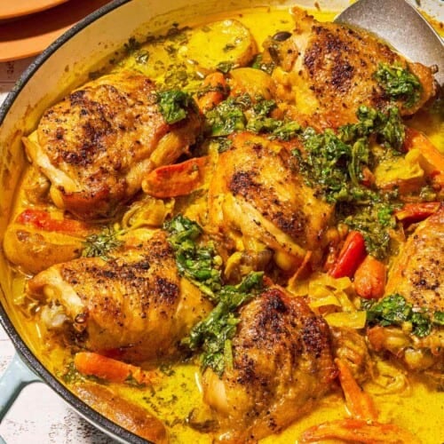 Saffron Chicken Recipe | The Mediterranean Dish