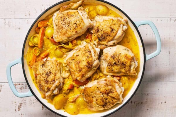 Saffron Chicken Recipe | The Mediterranean Dish