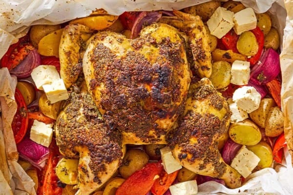 Roasted Chicken and Vegetables | The Mediterranean Dish