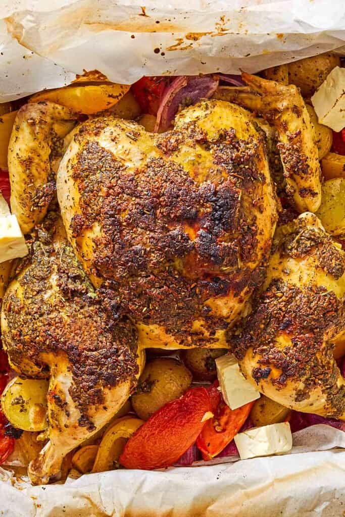 Roasted Chicken and Vegetables | The Mediterranean Dish