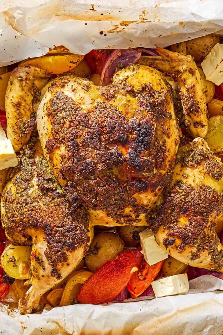 Roasted Chicken and Vegetables | The Mediterranean Dish