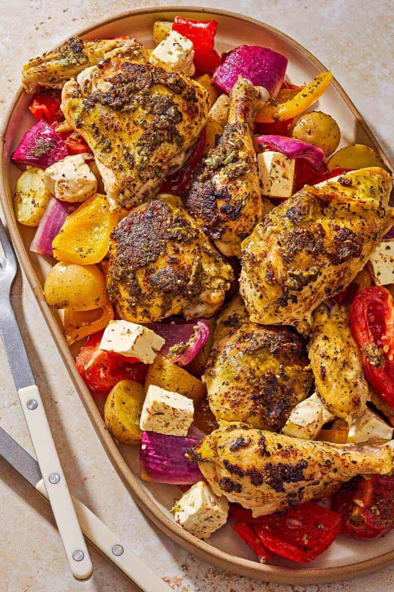 Roasted Chicken and Vegetables | The Mediterranean Dish