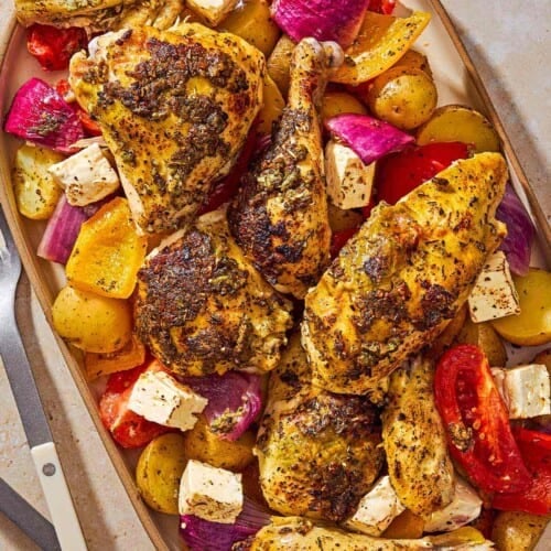 Roasted Chicken and Vegetables | The Mediterranean Dish
