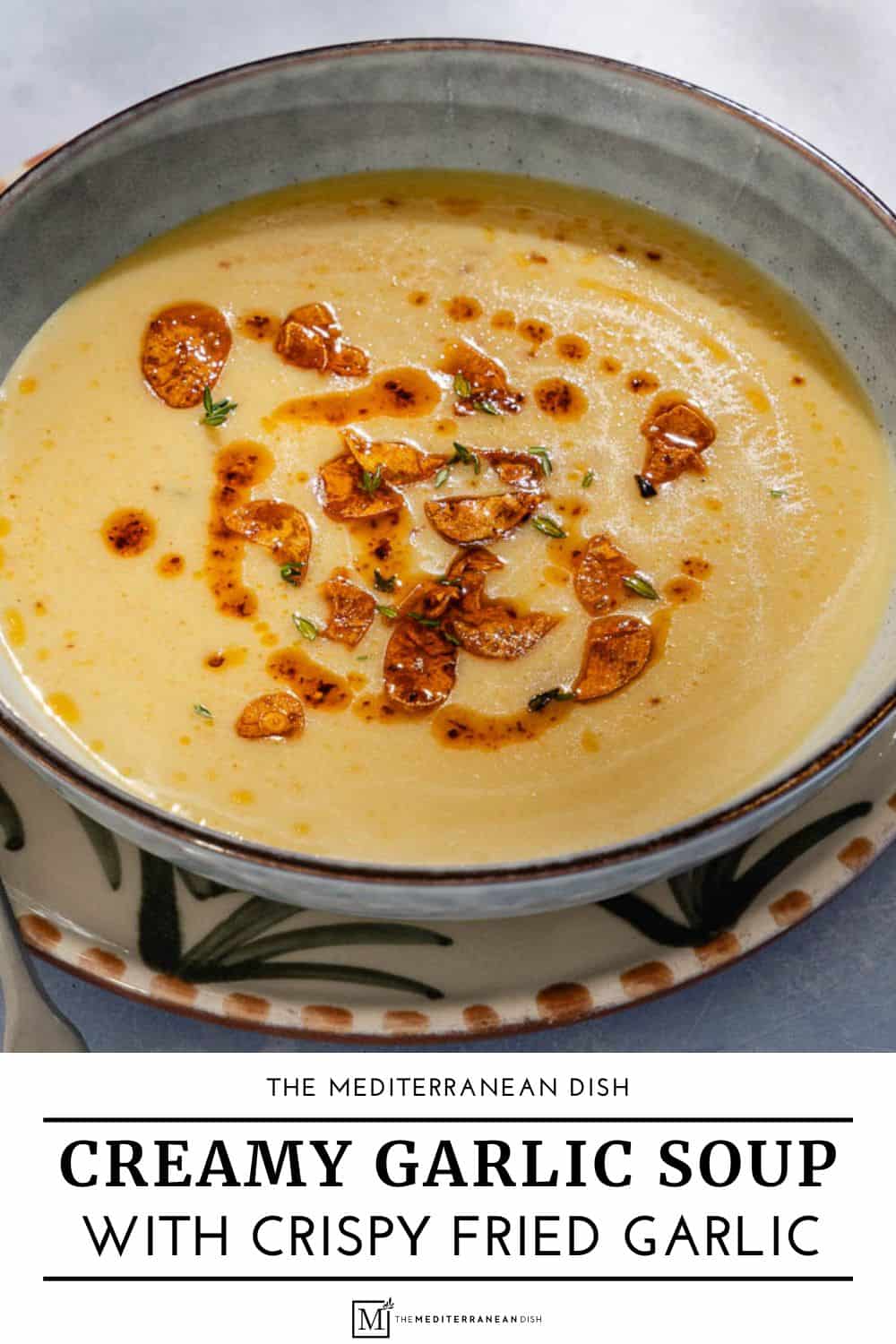 Garlic Soup Recipe | The Mediterranean Dish
