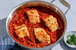 Tomato and Pepper Poached Cod | The Mediterranean Dish