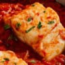 Tomato and Pepper Poached Cod | The Mediterranean Dish