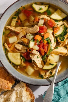 Chicken Vegetable Soup | The Mediterranean Dish