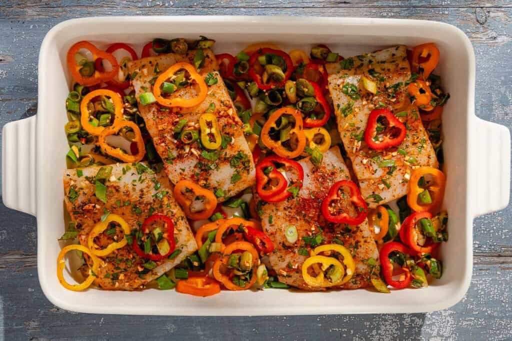 Baked Haddock Recipe | The Mediterranean Dish