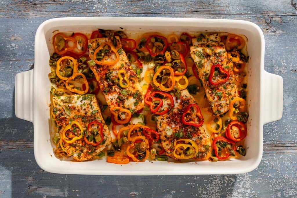 Baked Haddock Recipe | The Mediterranean Dish