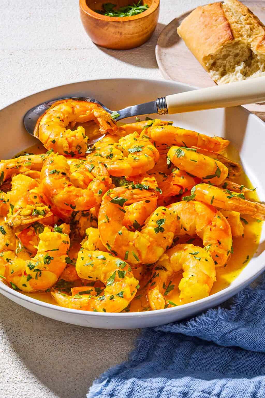 Poached Shrimp Recipe | The Mediterranean Dish