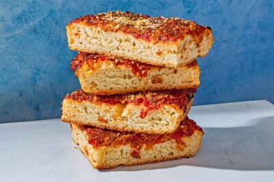 Sfincione Sicilian Pizza | The Mediterranean Dish