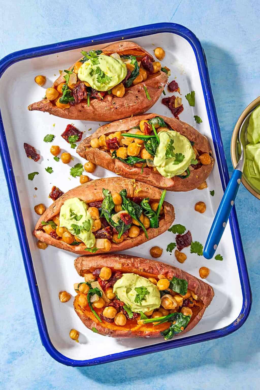 Stuffed Sweet Potatoes Recipe | The Mediterranean Dish