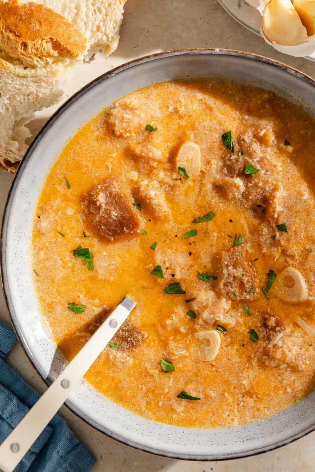 Sopa de Ajo Recipe | The Mediterranean Dish