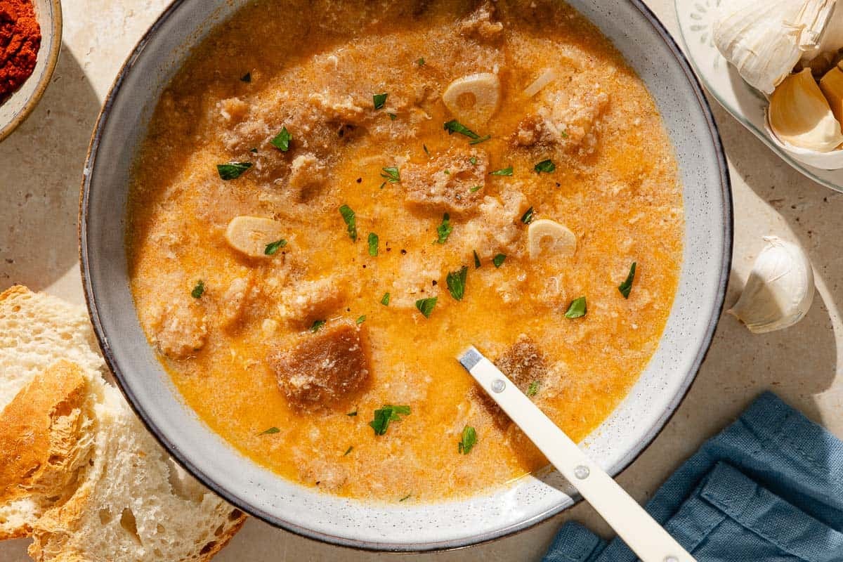 Sopa de Ajo Recipe | The Mediterranean Dish