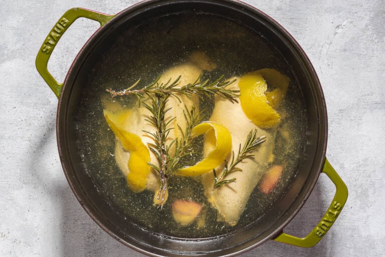 Poached Chicken | The Mediterranean Dish