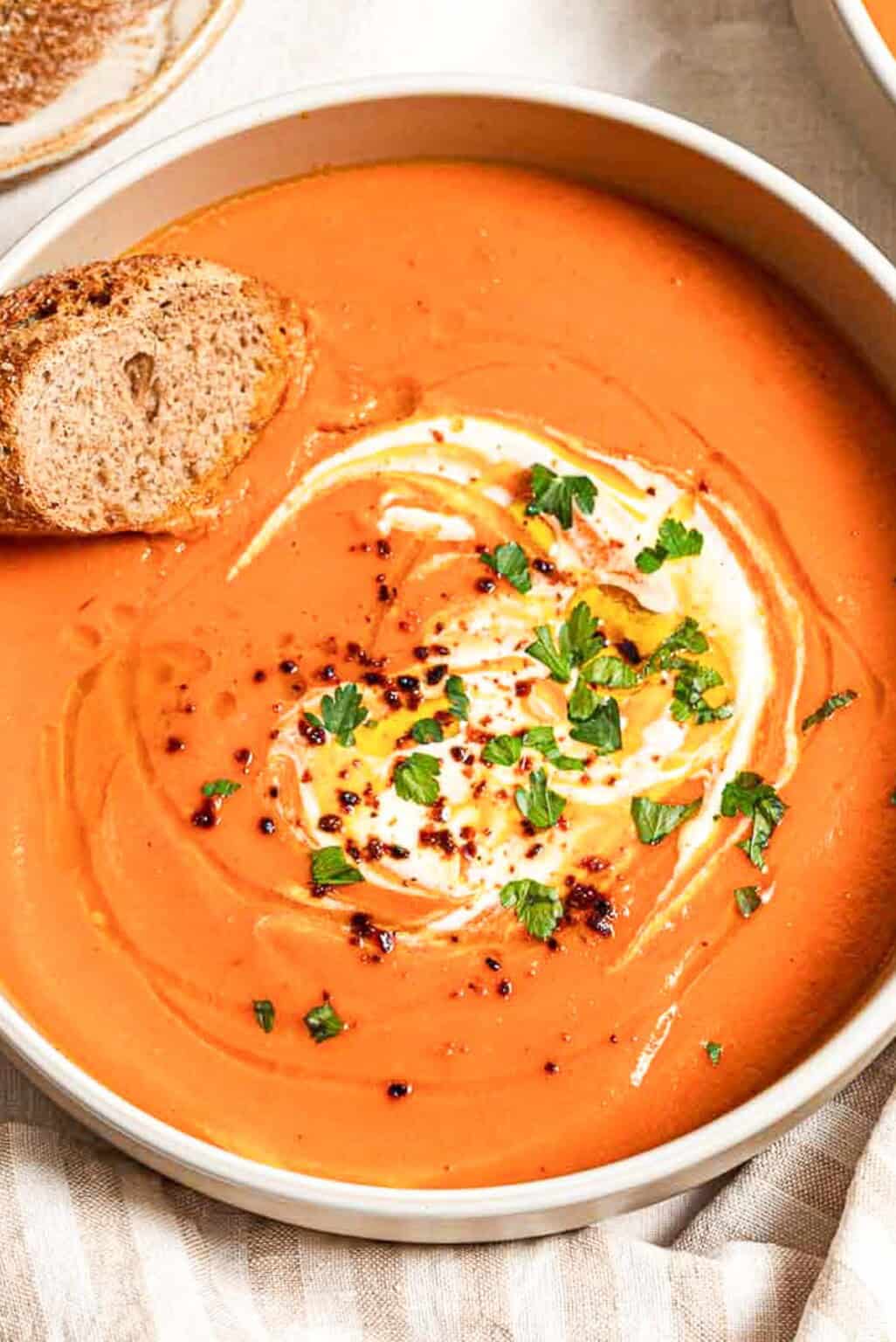 Sweet Potato Soup | The Mediterranean Dish