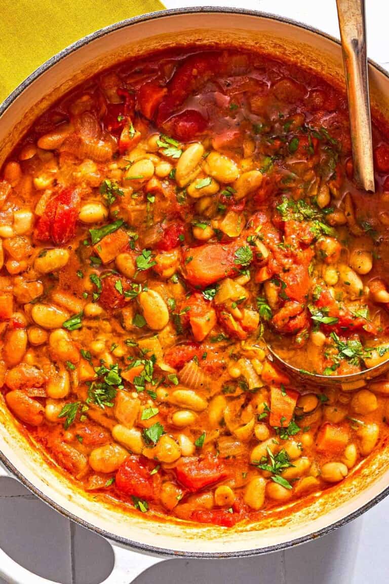 White Bean Stew Recipe | The Mediterranean Dish
