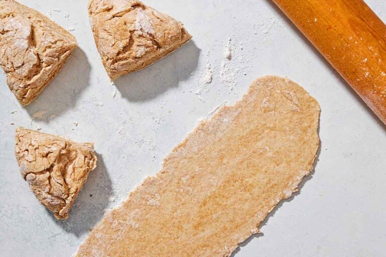 Lentil Stuffed Flatbread Recipe | The Mediterranean Dish